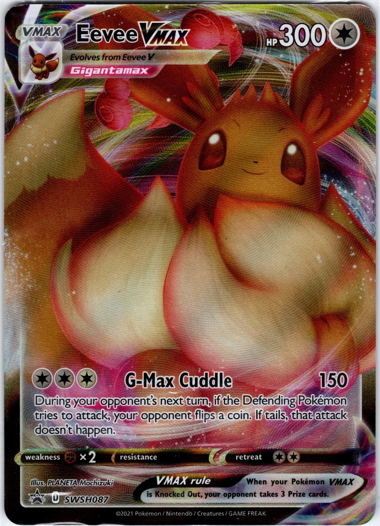 Eevee VMAX SWSH087 | 草系道館 | Grass Type TCG